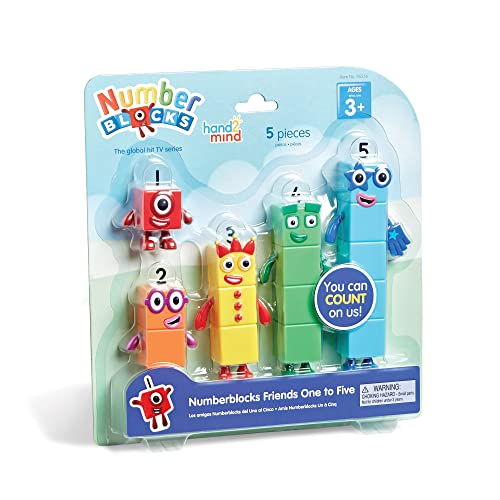【楽天市場】Numberblocks Friends One to Five ナンバーブロックス キャラクター フィギュア 5個入り 95356 正規品：SNマート 楽天市場店