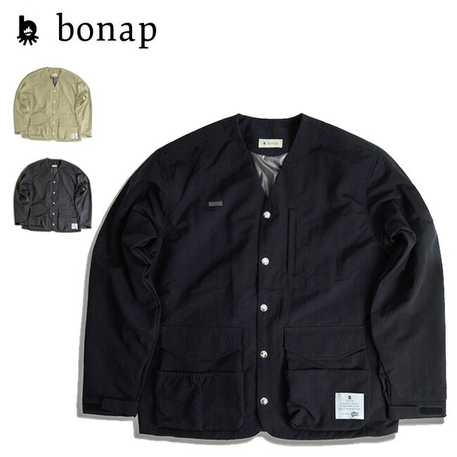 【楽天市場】【ポイント10倍★11/1～11/30(要エントリー)】bonap ボナップ エアロゲルインサレーションマルチポケットジャケット ...