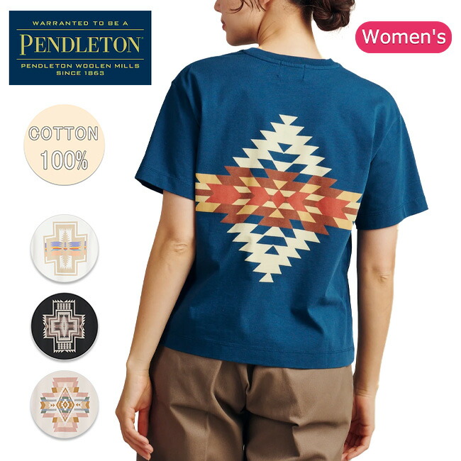 【楽天市場】【冬物セール実施中！50%OFF以上のアイテムも！】PENDLETON ペンドルトン Back Print Short Length Tee バックプリントショートレングスティー ...