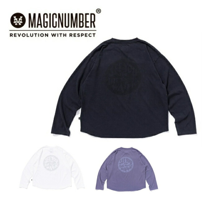 【楽天市場】MAGICNUMBER マジックナンバー SEE YOU IN THE WATER XV US COTTON L/S T ...