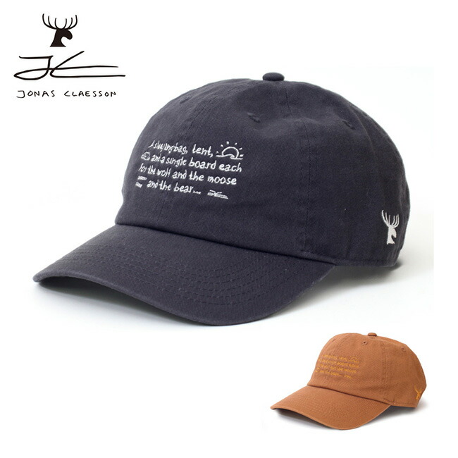 【楽天市場】JONAS CLAESSON ジョナスクレアッソン MESSEGE CAP メッセージキャップ JC-2025FW-P5 【 帽子 ...