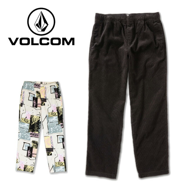 【楽天市場】【夏の売り切りセール！50%OFF以上の商品も！】VOLCOM ボルコム Psychstone Elastic Waist Pant サイクストーンエラスティックウエストパンツ ...