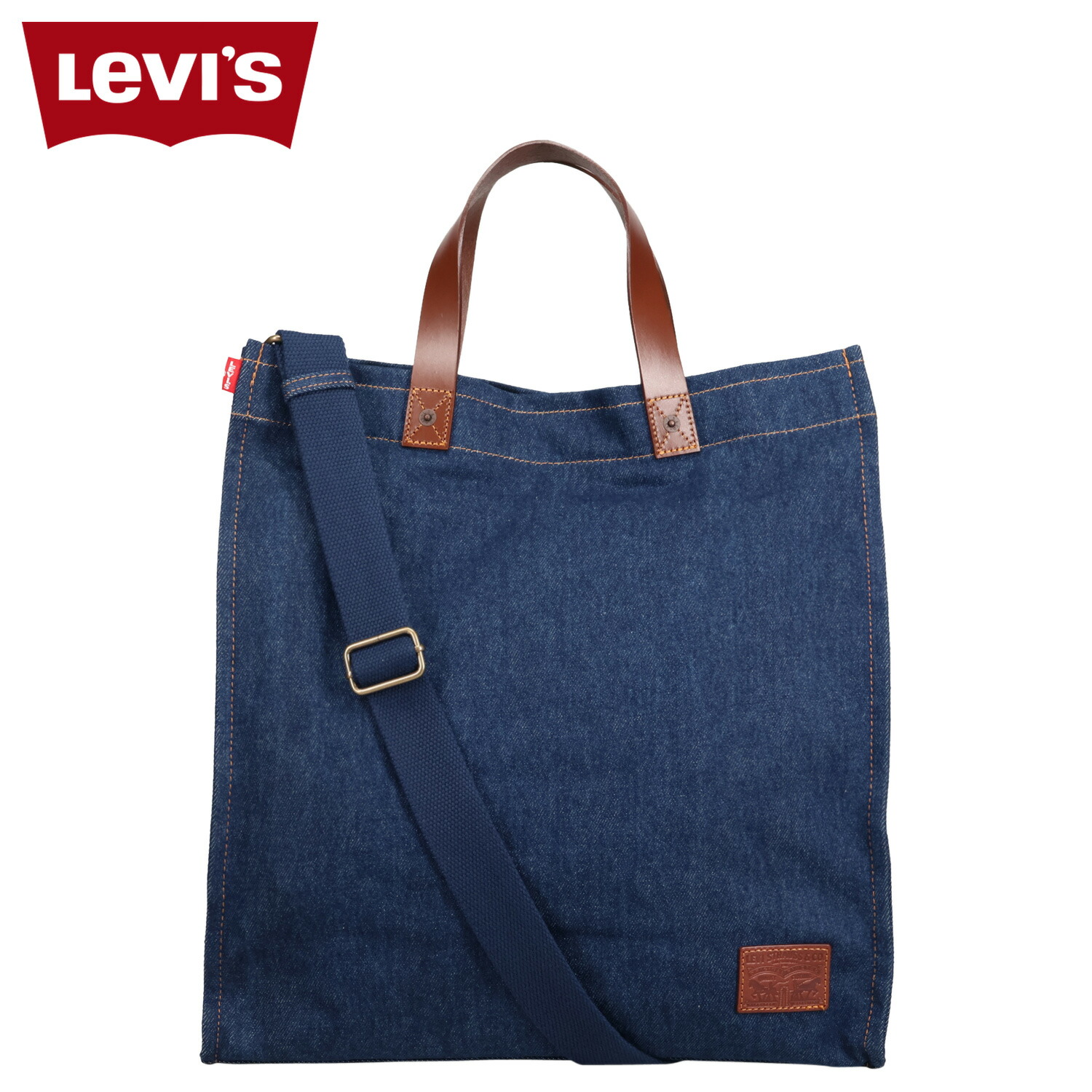【楽天市場】リーバイス LEVI'S バッグ トートバッグ ショルダー メンズ レディース A4サイズ 斜めがけ 大人 軽量 デニム TOTE ...
