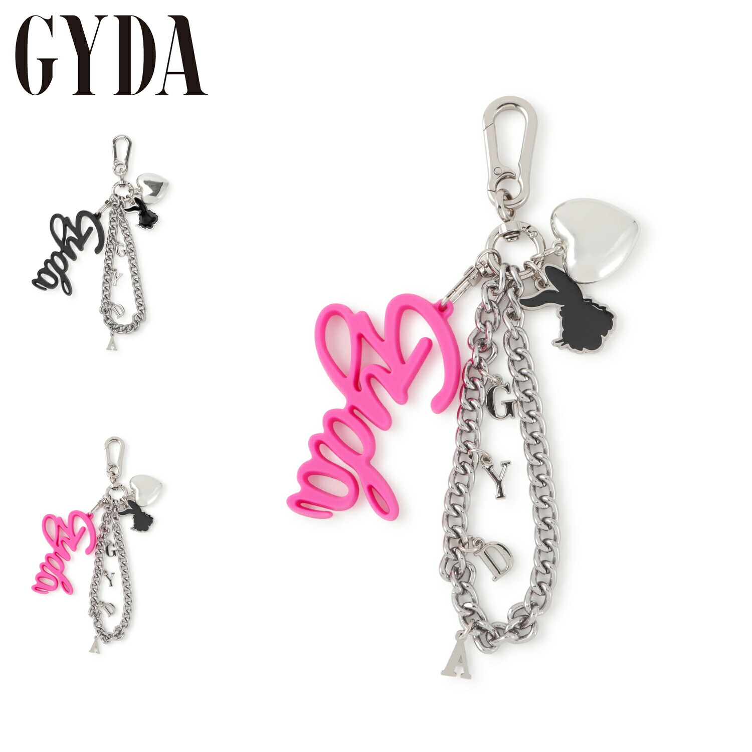 【楽天市場】【最大1000円OFFクーポン発行中 4/12 23:59まで！】 GYDA ジェイダ キーホルダー チャーム アクセサリー ...