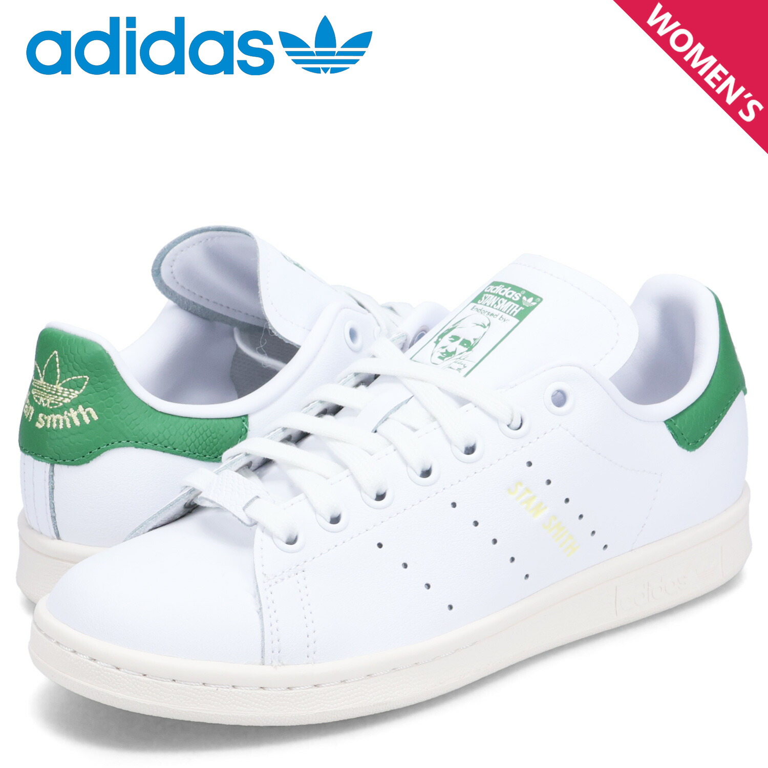【楽天市場】アディダス オリジナルス adidas Originals スタンスミス スニーカー レディース STAN SMITH ホワイト ...