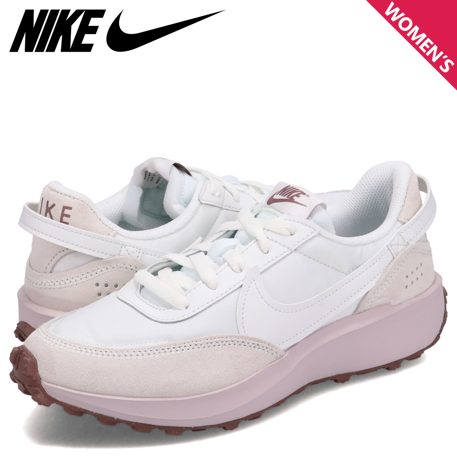【楽天市場】NIKE WMNS WAFFLE DEBUT ナイキ ウィメンズ ワッフル デビュー スニーカー レディース ホワイト 白 ...