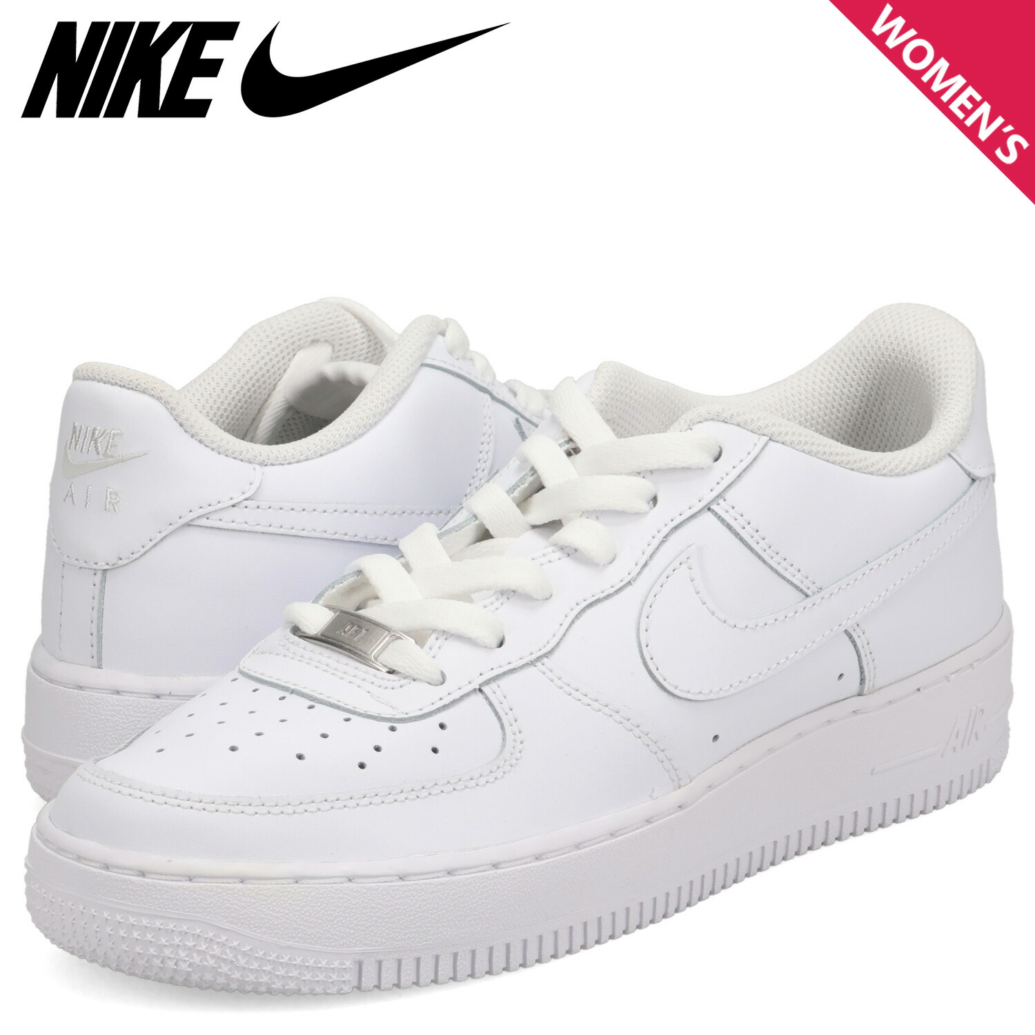 【楽天市場】NIKE AIR FORCE 1 LE ナイキ エアフォース1 LE スニーカー レディース ホワイト 白 FV5951-111 ...