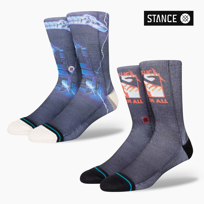 【楽天市場】STANCE SOCKS METALLICA[スタンスソックス メンズ 靴下][メタリカ/スタンス/ソックス/コラボ/STANCE ...