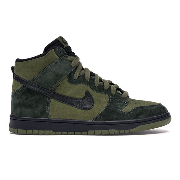 【楽天市場】【送料無料】NIKE SB DUNK HIGH HULK CAMPER GREEN BLACK DEEP FOREST ...