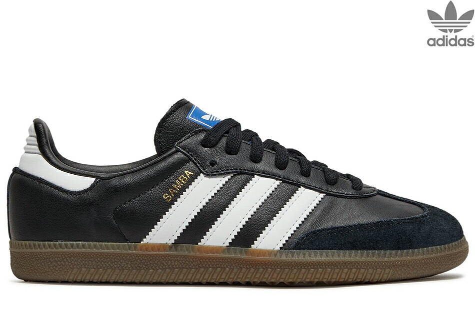 【楽天市場】adidas Originals SAMBA OG B75807 CORE BLACK/RUNNING WHITE/GUM ...
