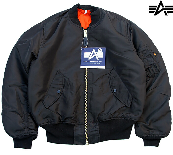 【楽天市場】ALPHA INDUSTRIES JACKET. FLYER'S MAN INTERMEDIATE, MA-1 KNOXVILLE,TN.U.S.A新品 アメリカ空軍 フライト ...