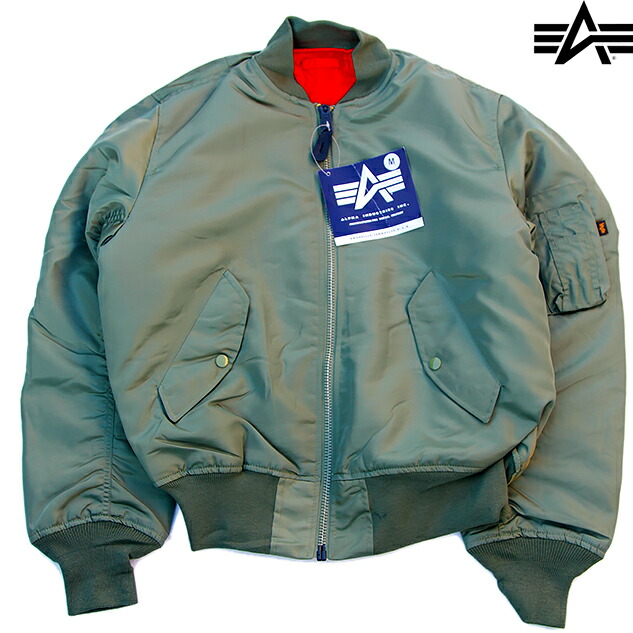 【楽天市場】ALPHA INDUSTRIES JACKET. FLYER'S MAN INTERMEDIATE, MA-1 KNOXVILLE,TN.U.S.A新品 アメリカ空軍 フライト ...