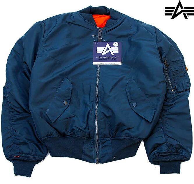 【楽天市場】ALPHA INDUSTRIES JACKET. FLYER'S MAN INTERMEDIATE, MA-1 KNOXVILLE ...