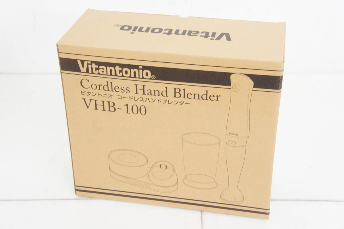 【楽天市場】【未使用】Vitantonioビタントニオ コードレスハンドブレンダー VHB-100：エスネットショップ楽天市場店