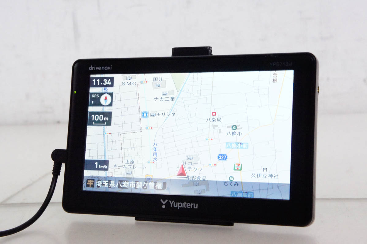 【楽天市場】【中古】Yupiteruユピテル 7V型 ワンセグ搭載 ポータブルカーナビ YPB718P：エスネットショップ楽天市場店