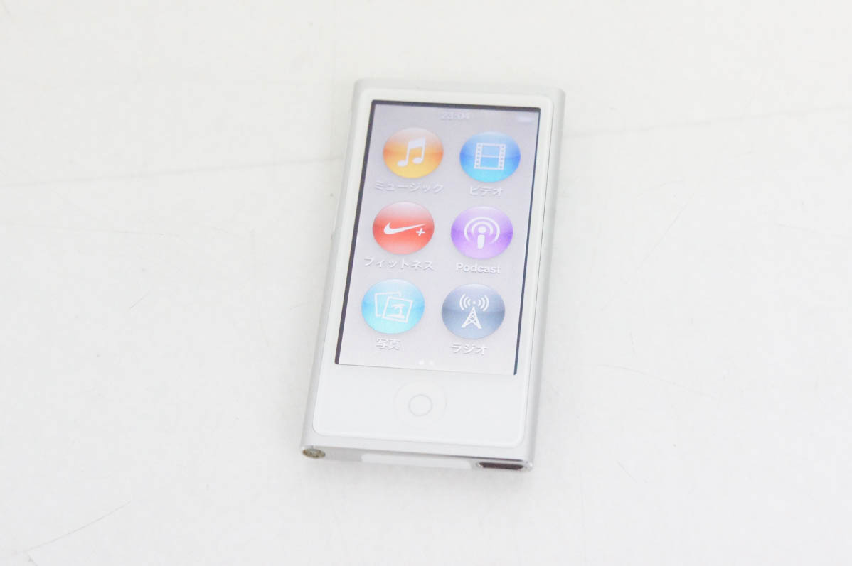 【楽天市場】【中古】Appleアップル 第7世代 iPod nano 16GB シルバー MD480LL：エスネットショップ楽天市場店