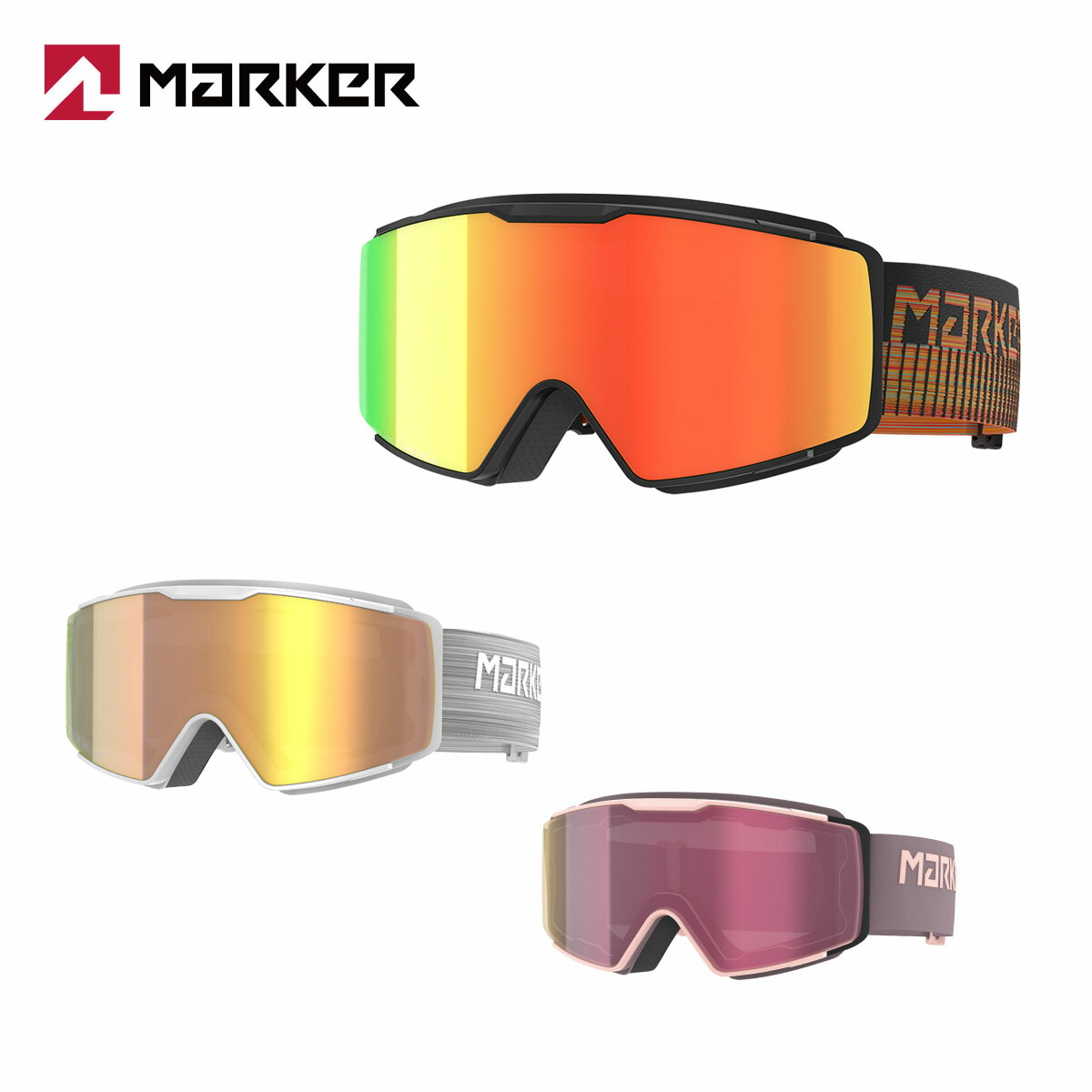 【楽天市場】スキーゴーグル マーカー ゴーグル MARKER ＜2024＞POSSE MAGNET+ / ポシー マグネット プラス ...