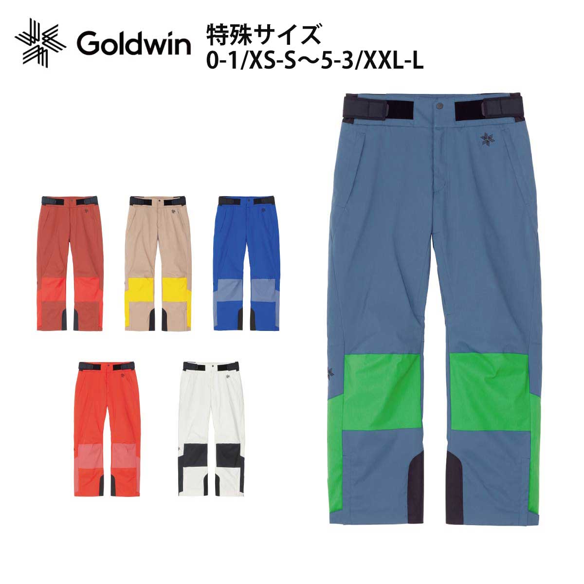 【楽天市場】スキーウェア スキーパンツ パンツ ゴールドウィン Goldwin メンズ 2025 2-tone Color Wide Pants / G33355A【特殊サイズ】【0-1/XS ...