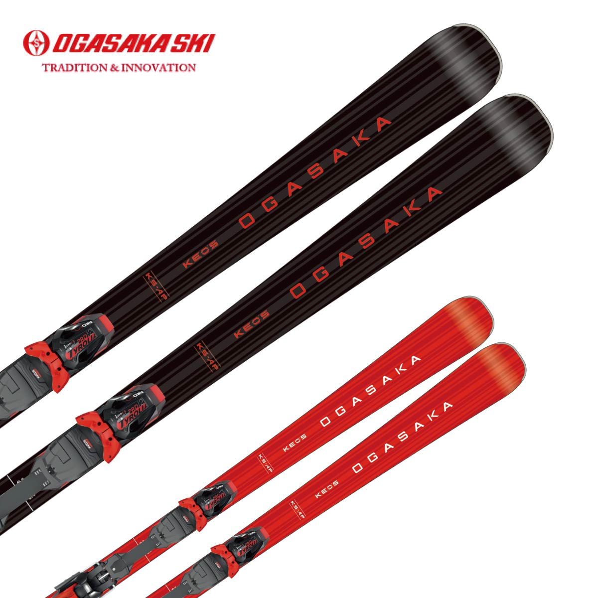 【楽天市場】OGASAKA オガサカ スキー板 メンズ レディース 2025 KEO'S KS-AP + Multiflex Pro Base + PRD12 GW ビンディング セット 取付 ...