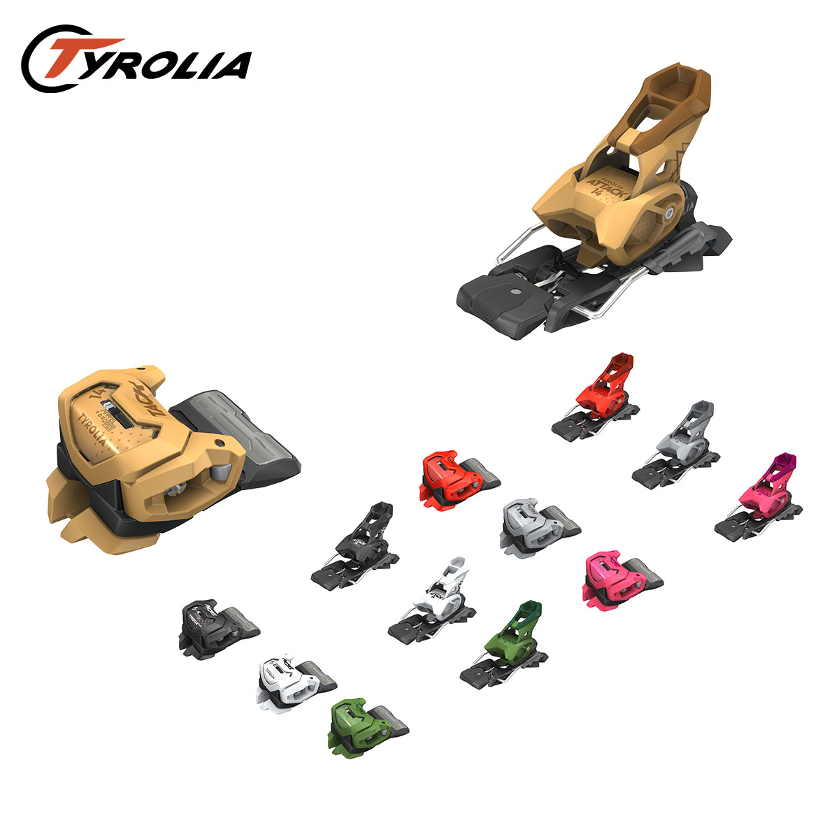 【楽天市場】TYROLIA チロリア スキー ビンディング ＜2026＞ATTACK 14 GW：スキー用品通販 スノーファミリー