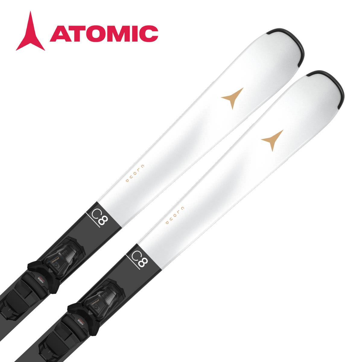 【楽天市場】ATOMIC アトミック スキー板 レディース ＜2026＞ CLOUD C8 / [AASS03604] + M 10 GW プレート/ビンディング セット 取付無料 グリップ ...