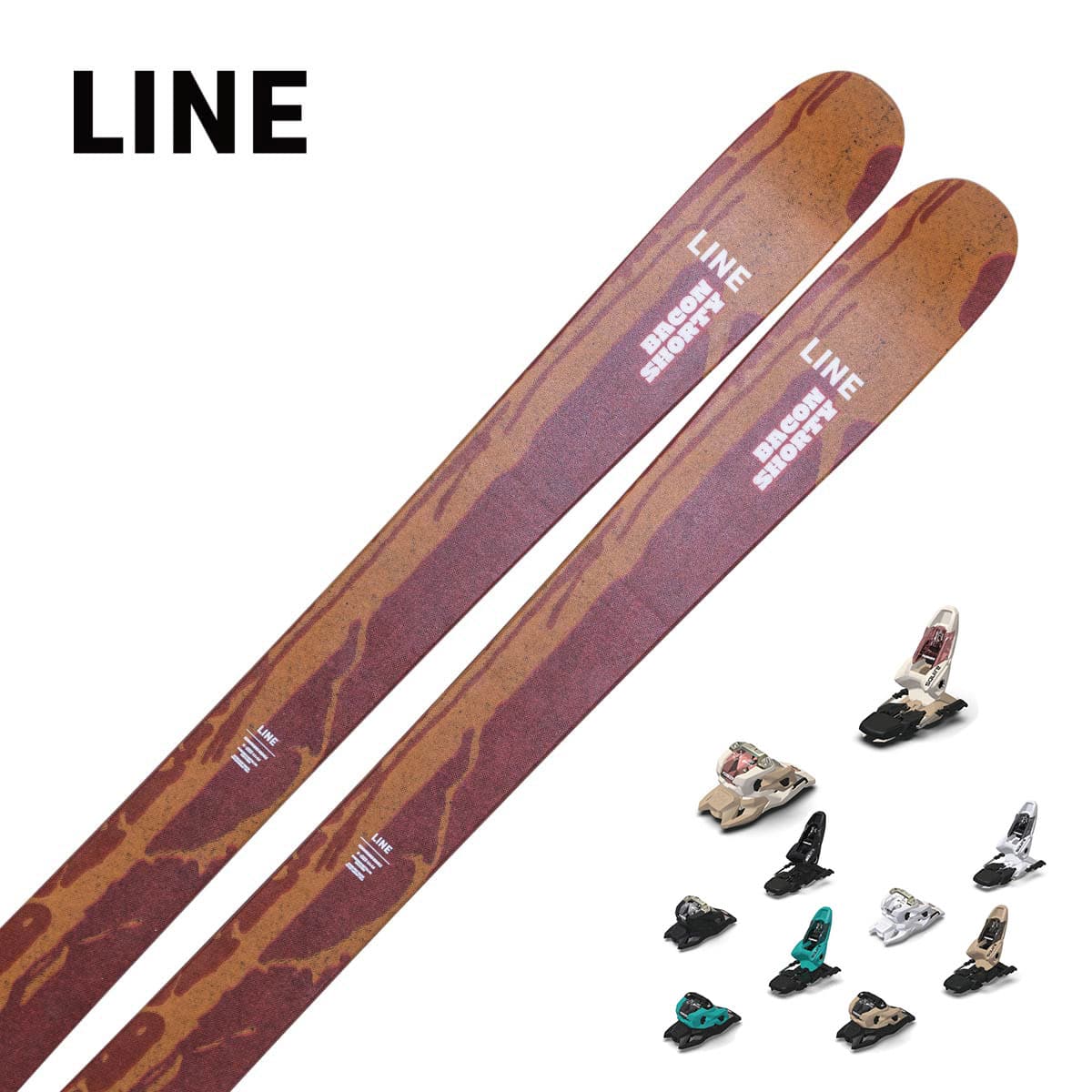 【楽天市場】LINE ライン スキー板 メンズ レディース＜2026＞BACON SHORTY [LN2509360] + マーカー ...