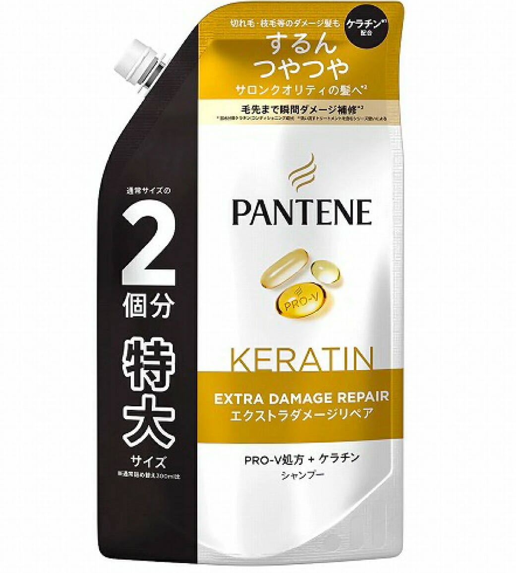 【楽天市場】パンテーン エクストラダメージリペア シャンプー 詰替 特大(600ml)：So-netmoソネトモ