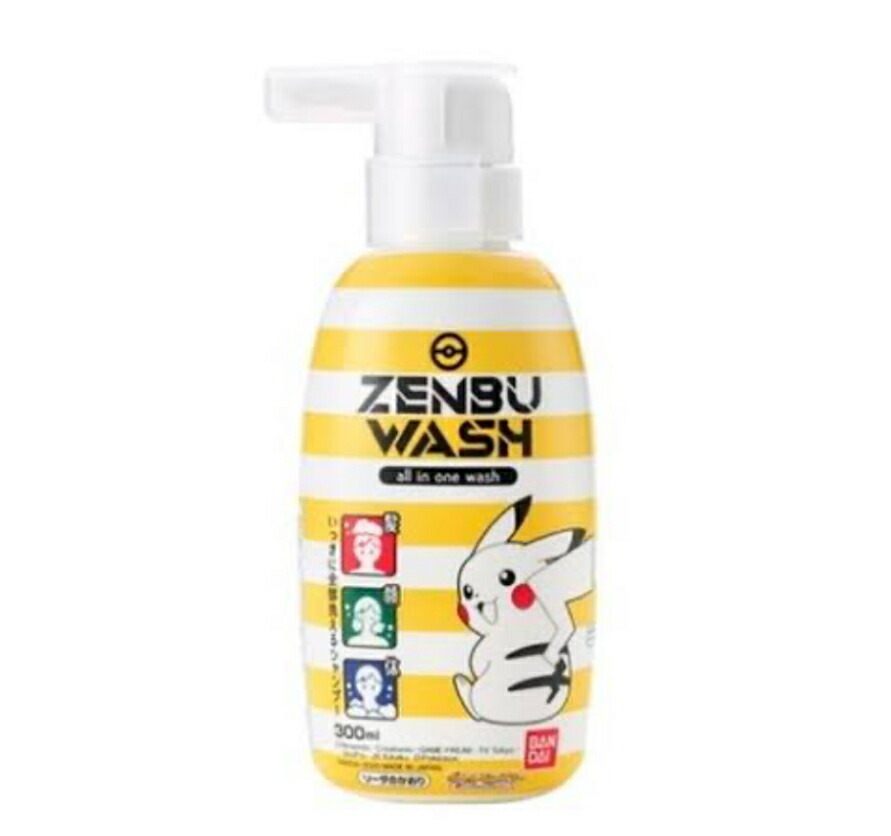 【楽天市場】バンダイ BANDAI ZENBUWASH ゼンブウォッシュ ポケットモンスター 300mL せっけんのかおり 全身まるごとシャンプー：So-netmoソネトモ