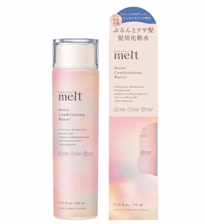 【楽天市場】メルト モイストコンディショニングウォーター(170ml）ぷるんと瑞々しいツヤ髪へ 髪用化粧水(ヘアトリートメント・洗い流さないタイプ)：So-netmoソネトモ