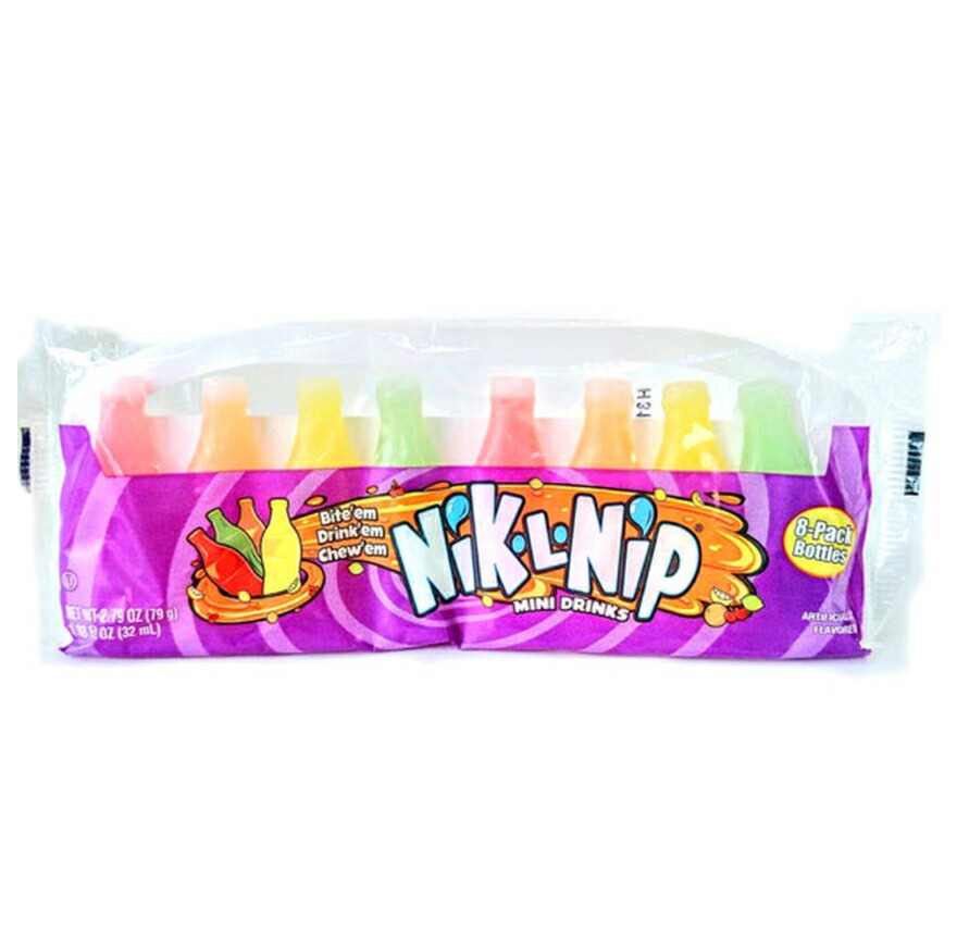 【楽天市場】ニックルニップ ワックスボトル キャンディ ミニドリンクス 8ボトル入り ワックスボトル：So-netmoソネトモ