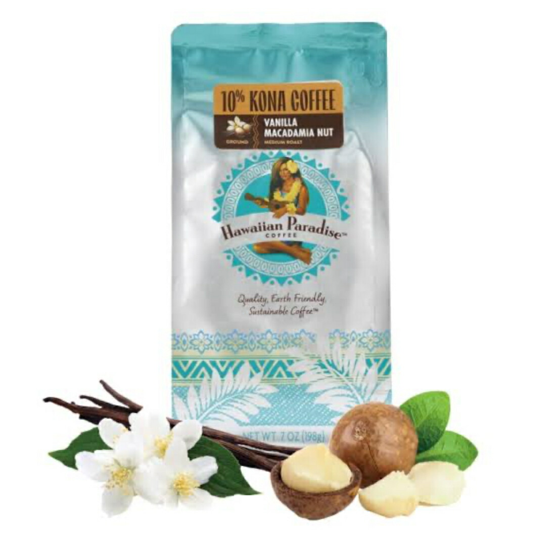 【楽天市場】ハワイアンパラダイスコーヒー 10%コナ 198g ハワイでの知名度の非常に高いブランド ハワイコナ：So-netmoソネトモ