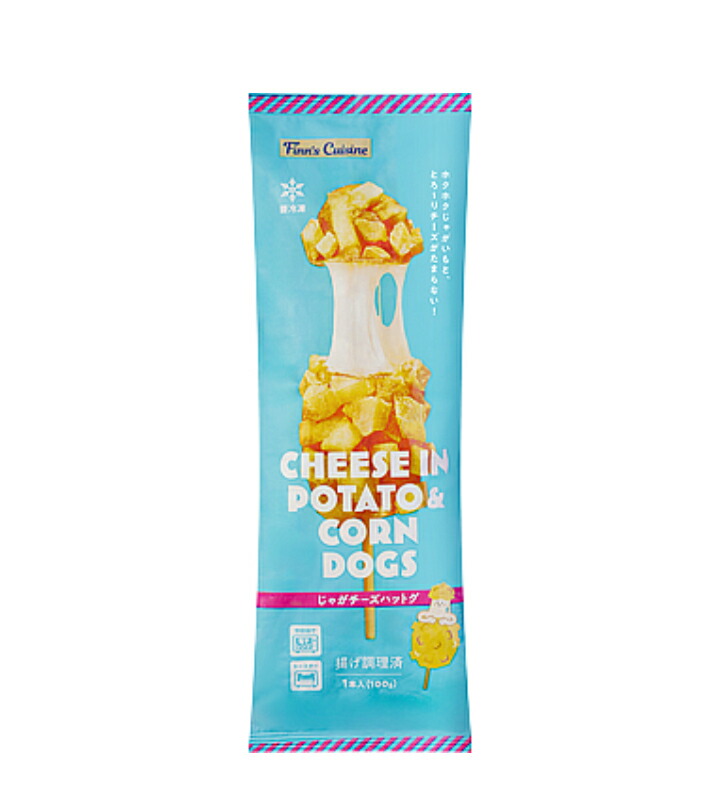 【楽天市場】じゃがチーズハットグ 1本100g 冷凍 ハットグ 韓国 のび～るチーズ 軽食 おやつ：So-netmoソネトモ
