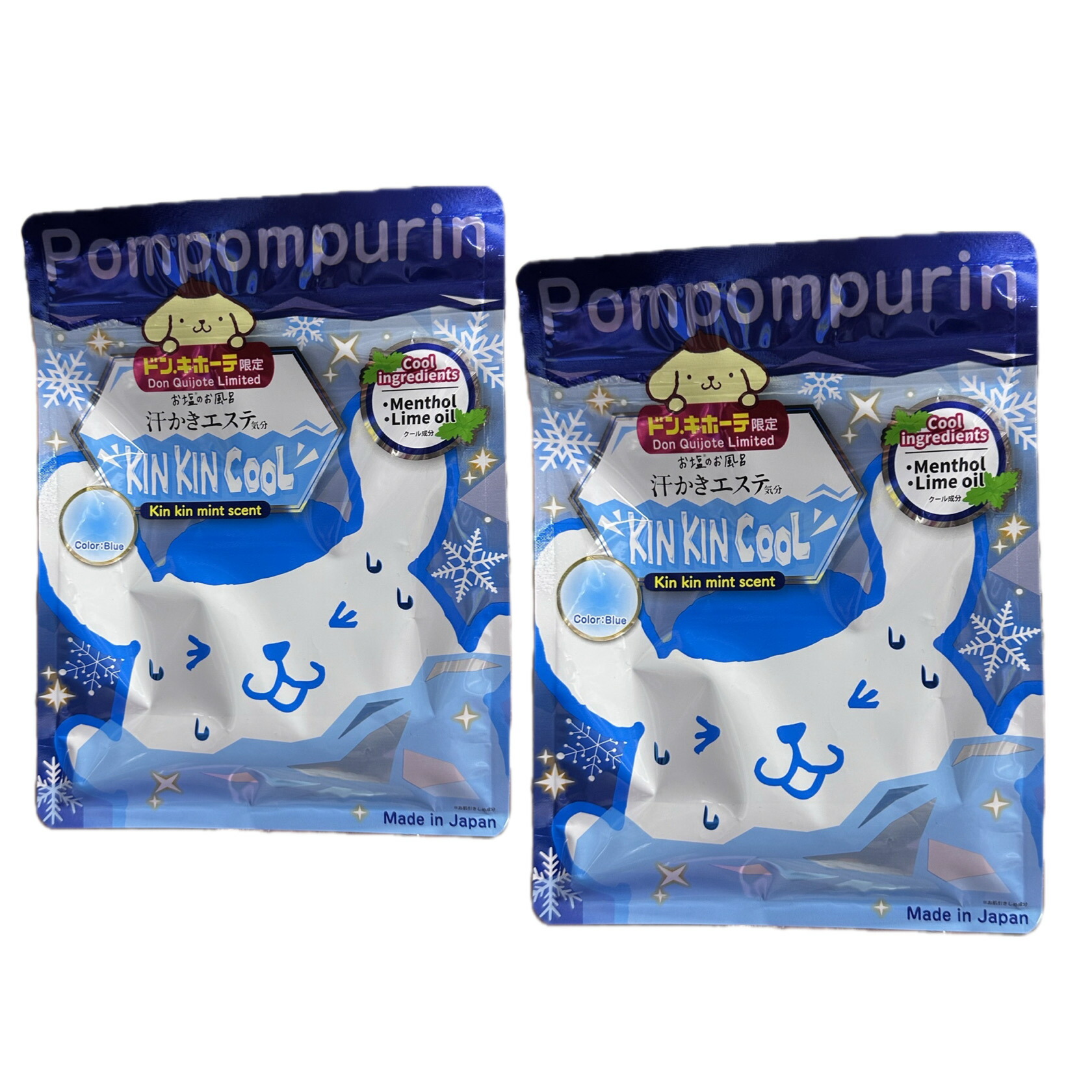 【楽天市場】汗かきエステ ポムポムプリン KINKINCOOL バスソルト 入浴剤 2袋セット：So-netmoソネトモ