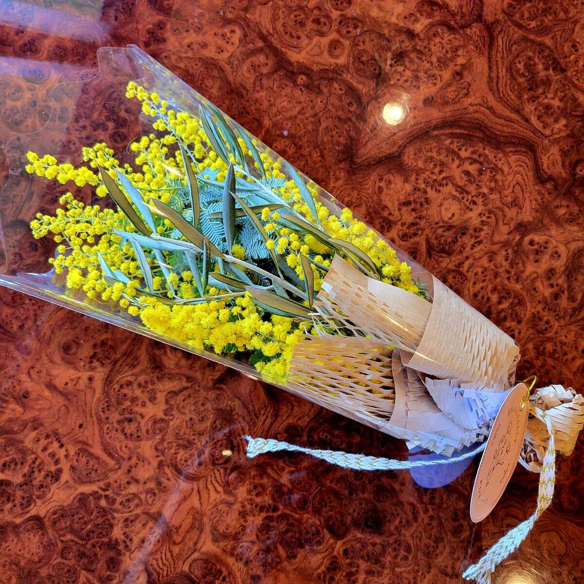 【楽天市場】ミモザ オリーブ 大人気商品 ドライフラワー ミモザ 楽天市場売上NO,1【ブーケ】：So-netmoソネトモ