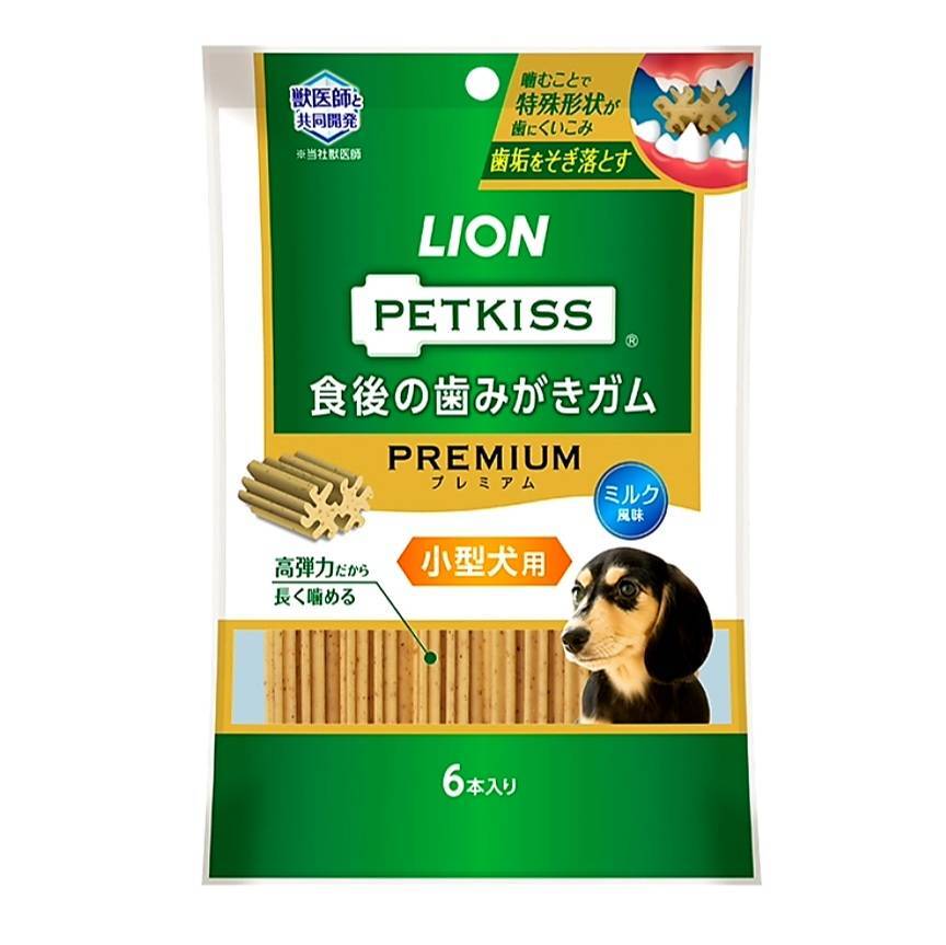 【楽天市場】ペットキッス 食後の歯みがきガム プレミアム 小型犬用 6本入り：So-netmoソネトモ