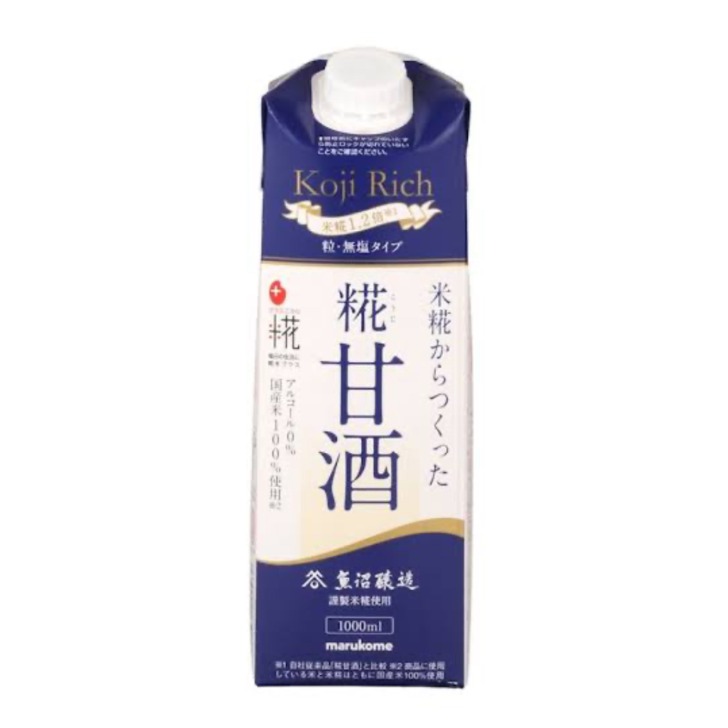 【楽天市場】マルコメ 糀甘酒 糀リッチ粒 1000ml：So-netmoソネトモ