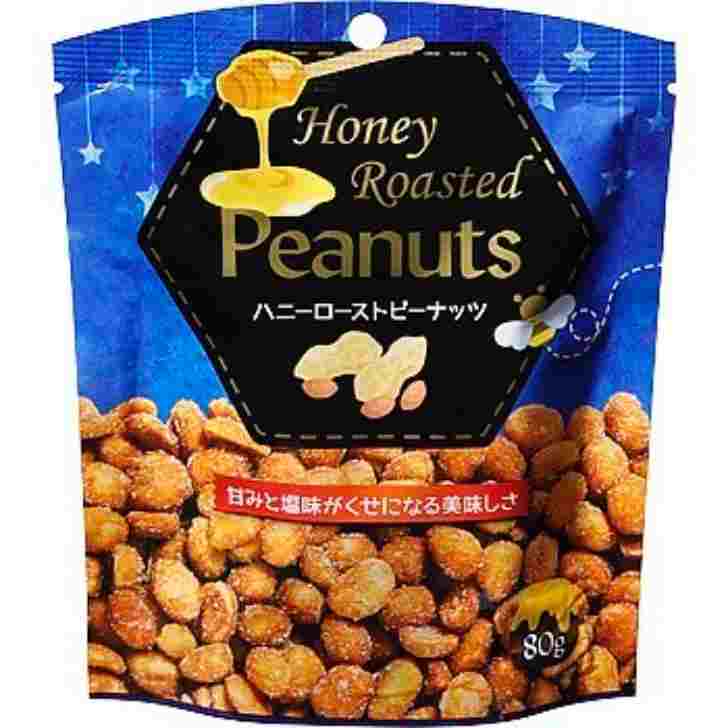 【楽天市場】ハニーローストピーナッツ 80g 2袋セット：So-netmoソネトモ