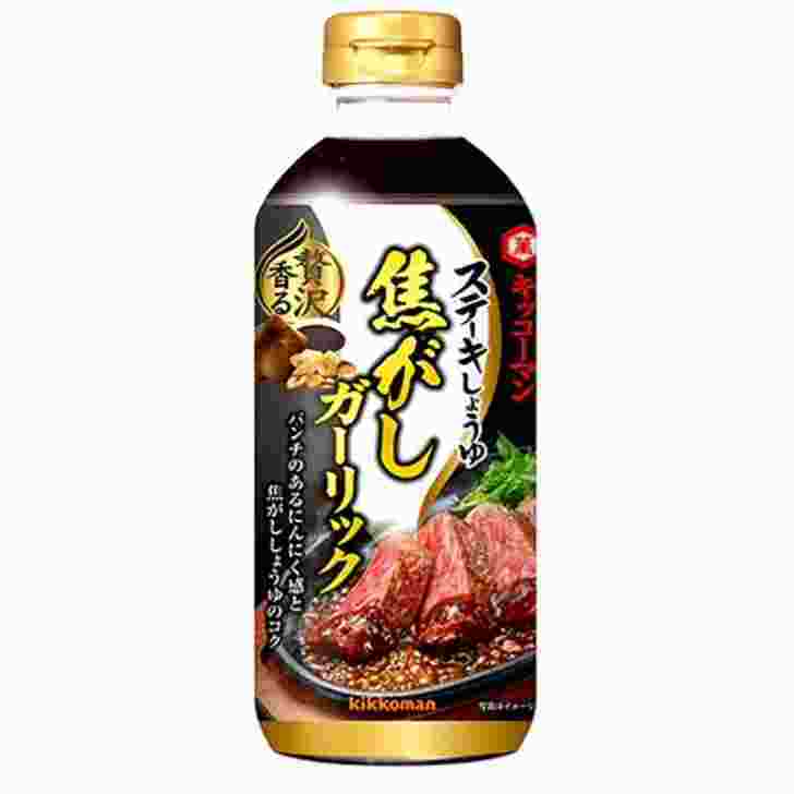 【楽天市場】キッコーマン食品 ステーキしょうゆ 贅沢香る焦がしガーリック 570g 【プロ】：So-netmoソネトモ