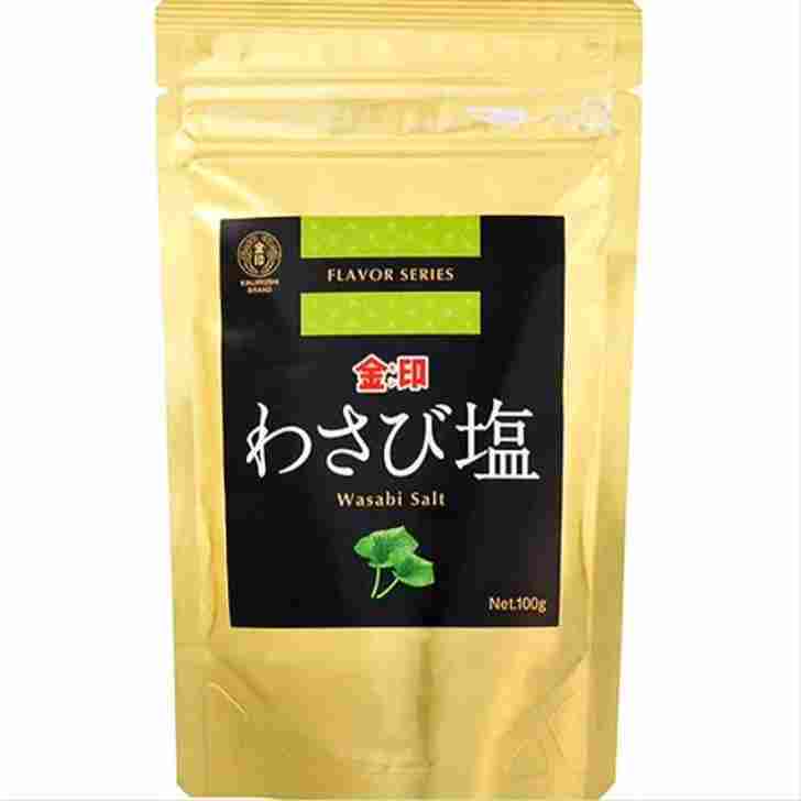 【楽天市場】金印 わさび塩 100g 【プロ】：So-netmoソネトモ
