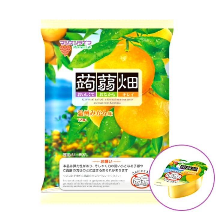 【楽天市場】マンナンライフ 蒟蒻畑 温州みかん味 12個入×4個セット：So-netmoソネトモ