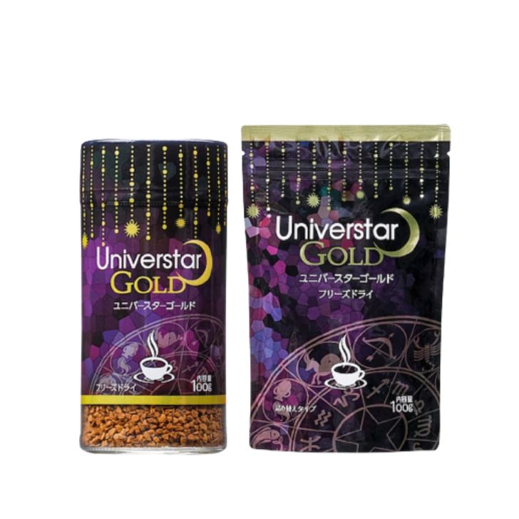 【楽天市場】ユニバースターGOLD コーヒー 100g 詰替 本体：So-netmoソネトモ