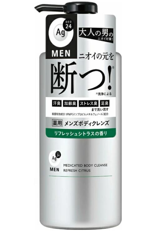 【楽天市場】Agデオ24 メンズ ボディクレンズ 490ml 本体 (顔も洗えるボディソープ)：So-netmoソネトモ