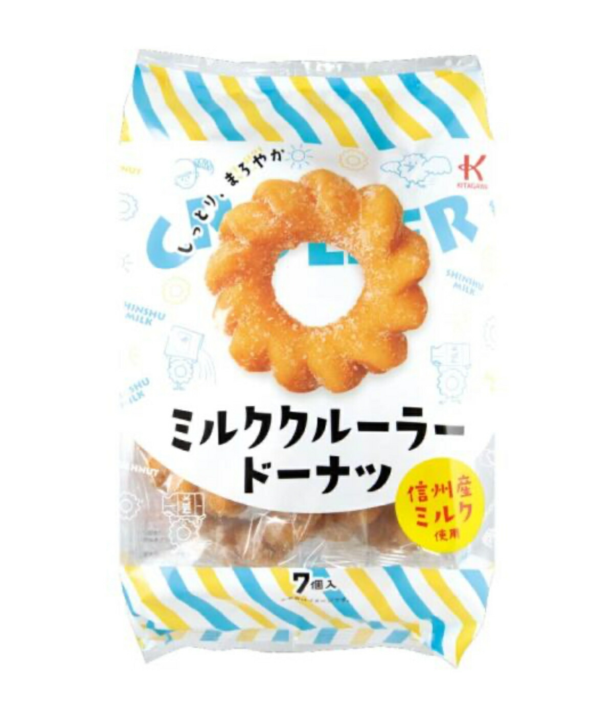 【楽天市場】ミルククルーラードーナツ 7個入り×3袋：So-netmoソネトモ