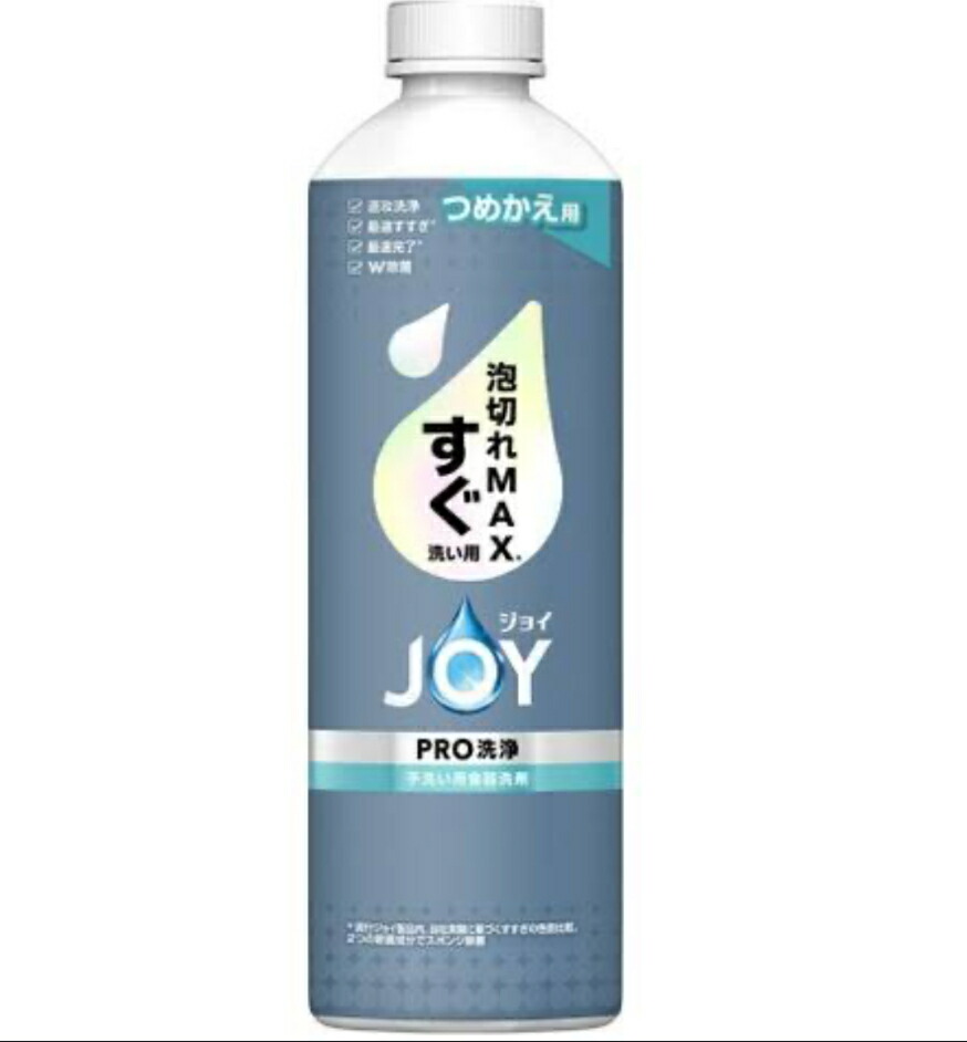 【楽天市場】P＆G ジョイ PRO洗浄 すぐ洗い用 詰替 390ML：So-netmoソネトモ