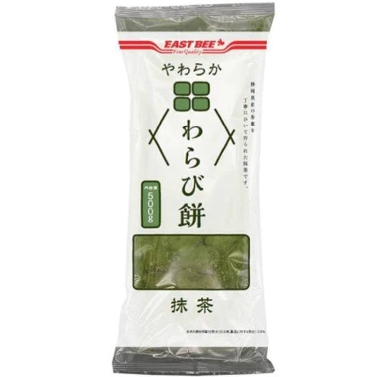 【楽天市場】EAST BEE やわらかわらび餅（抹茶）500g×2袋セット 冷凍 【プロ】：So-netmoソネトモ