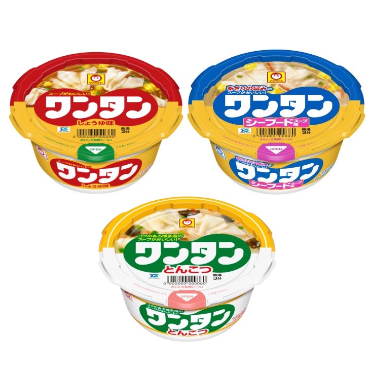 【楽天市場】東洋水産 マルちゃんワンタン選べる しょうゆ味 シーフード とんこつ 12個セット：So-netmoソネトモ