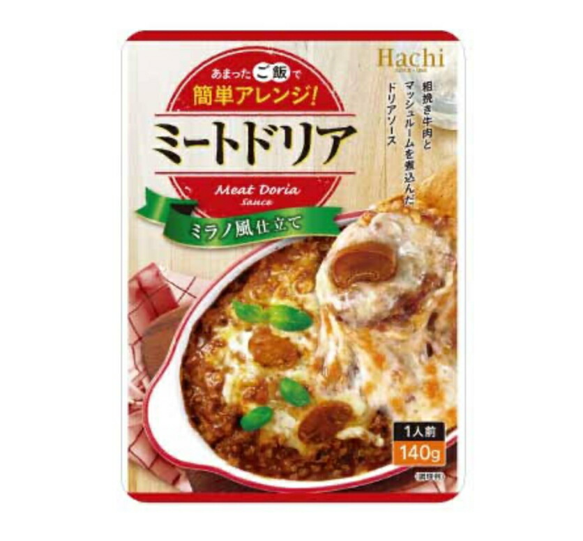 【楽天市場】ハチ食品 ドリアソース ミートドリア 140g×6袋セット：So-netmoソネトモ