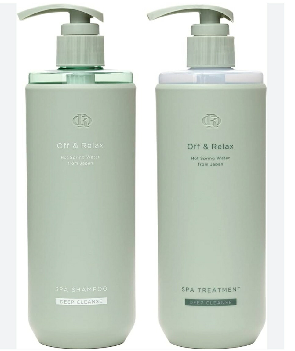 【楽天市場】Off&Relax OR シャンプー トリートメント 460ml 本体 ボトルセット 心安らぐ森林浴の香り：So-netmoソネトモ