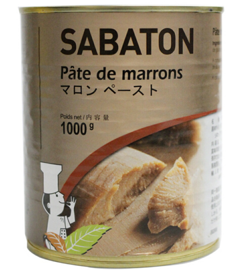 【楽天市場】サバトン マロンペースト 1kg 業務用 【プロ】：So-netmoソネトモ