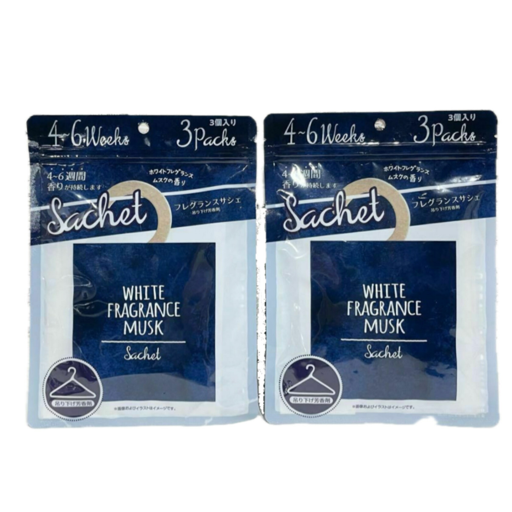 【楽天市場】ホワイトフレグランス ムスク サシェ 吊り下げ芳香剤 3枚入*2個セット：So-netmoソネトモ